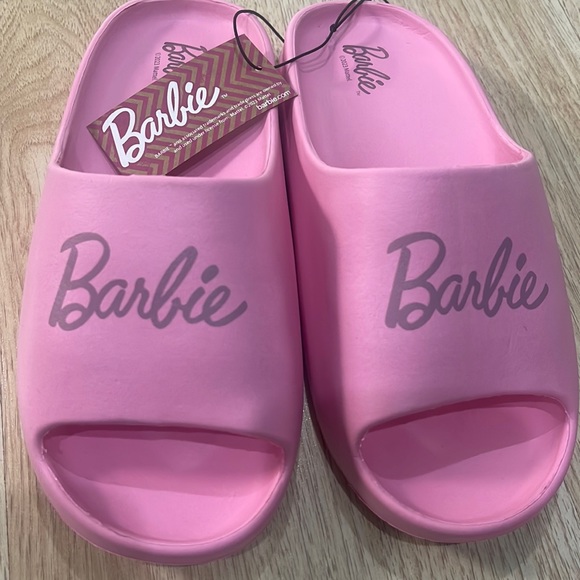 Barbie | Shoes | Barbie Adult Sliders | Poshmark